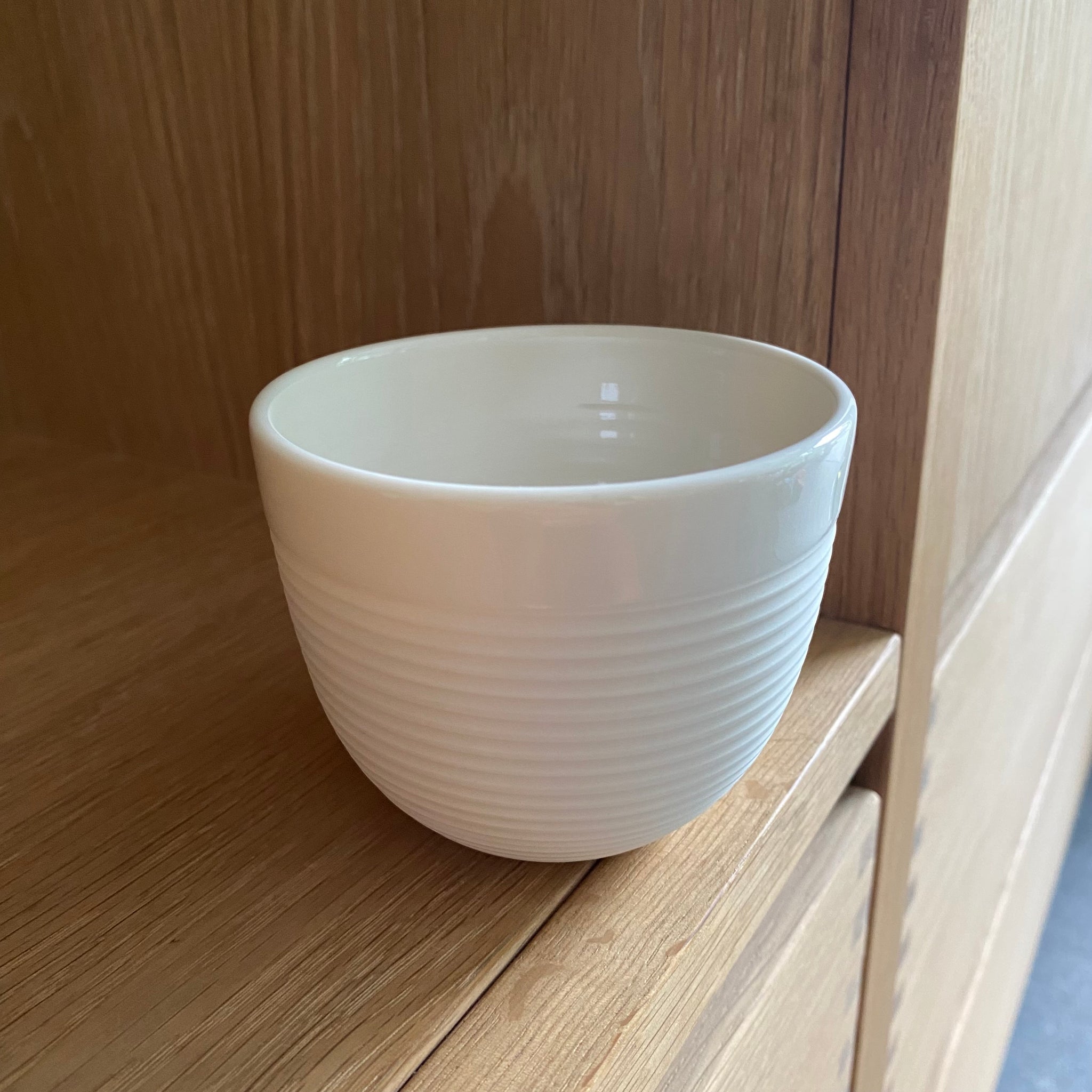 Wauw design cappuccino kop Raw - hvid